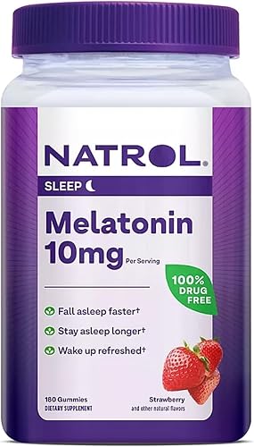 Natrol Melatonin 10mg Gummy, 180 Count in Oman | Whizz Sleep Supplements