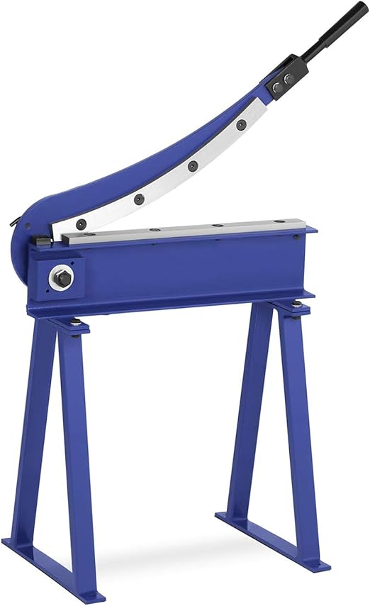 MSW Manual Sheet Metal Guillotine with Base Frame Metal Cutter Plate ...