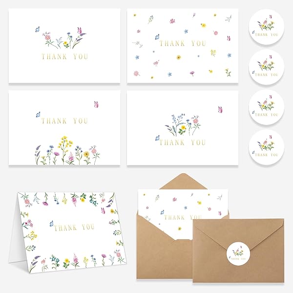 Fall Themed Thank You Notes