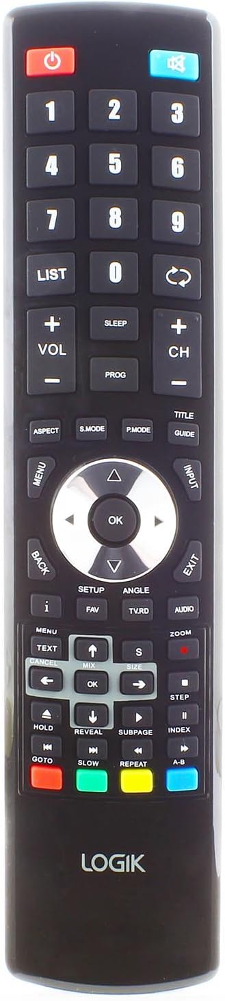 LOGIK L22FED12 Original Remote Control: Amazon.co.uk: Electronics