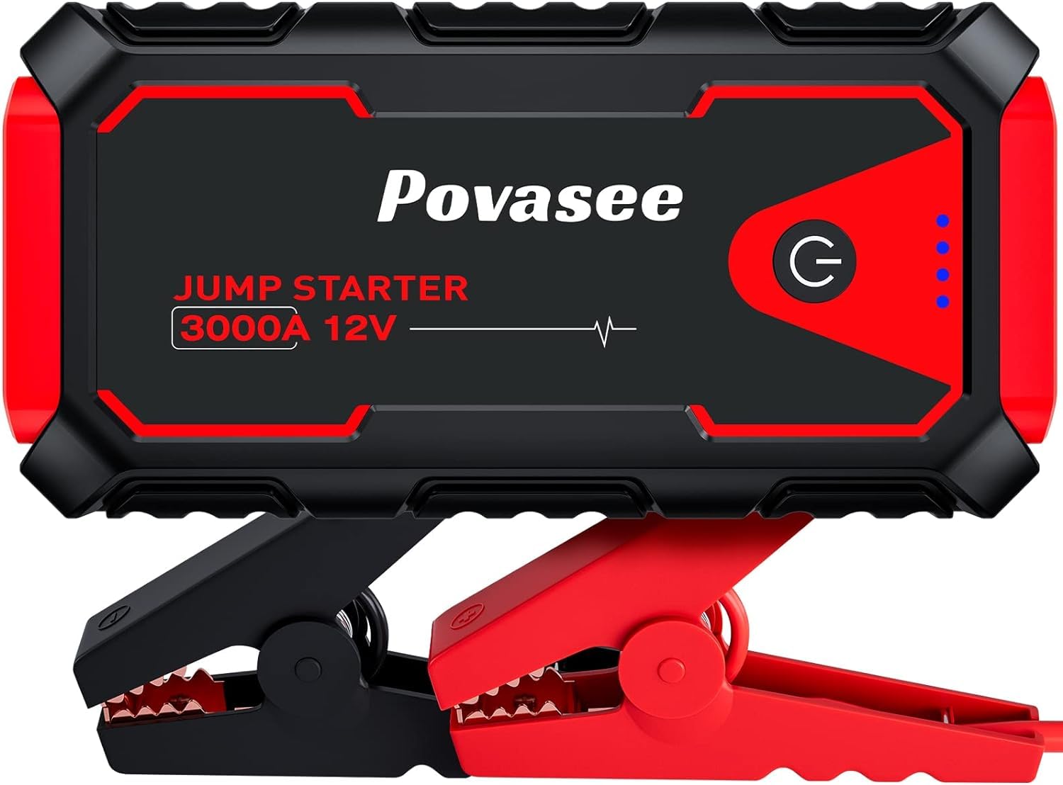 Povasee 3000A Jump Starter Power Pack, Car Battery Booster Jump Starter ...