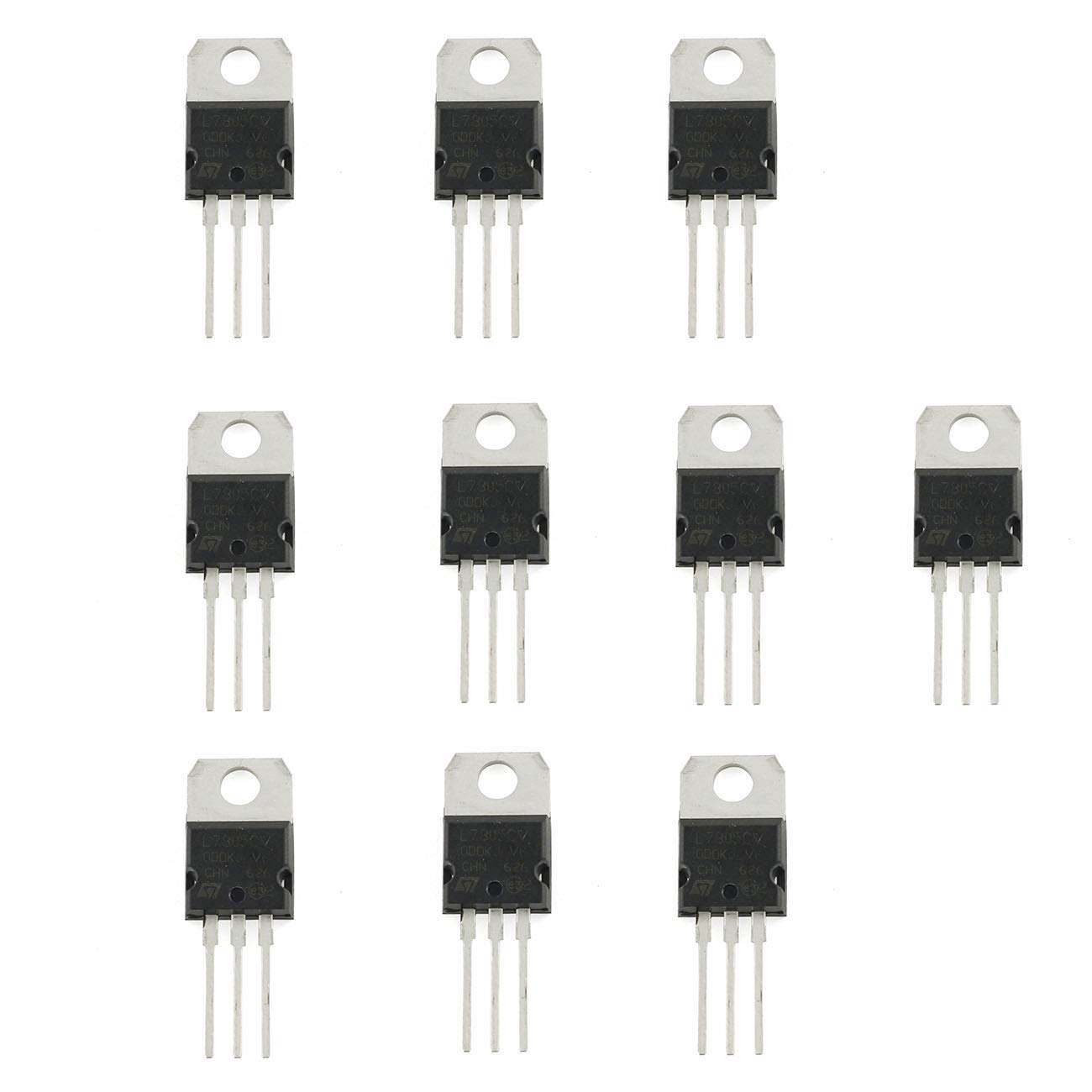 Mua E-outstanding L7805CV Voltage Regulator 10PCS 5V 1.5A L7805 IC Positive Three-Terminal ...