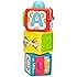 Amazon.com: Fisher-Price Bright Beginnings Stacking Action Blocks: Toys ...