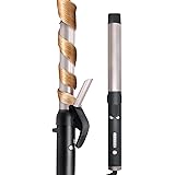 Amazon.com: TYMO Rotating Curling Iron 1 Inch - Automatic Curling Wand for Curls/Beach Waves ...