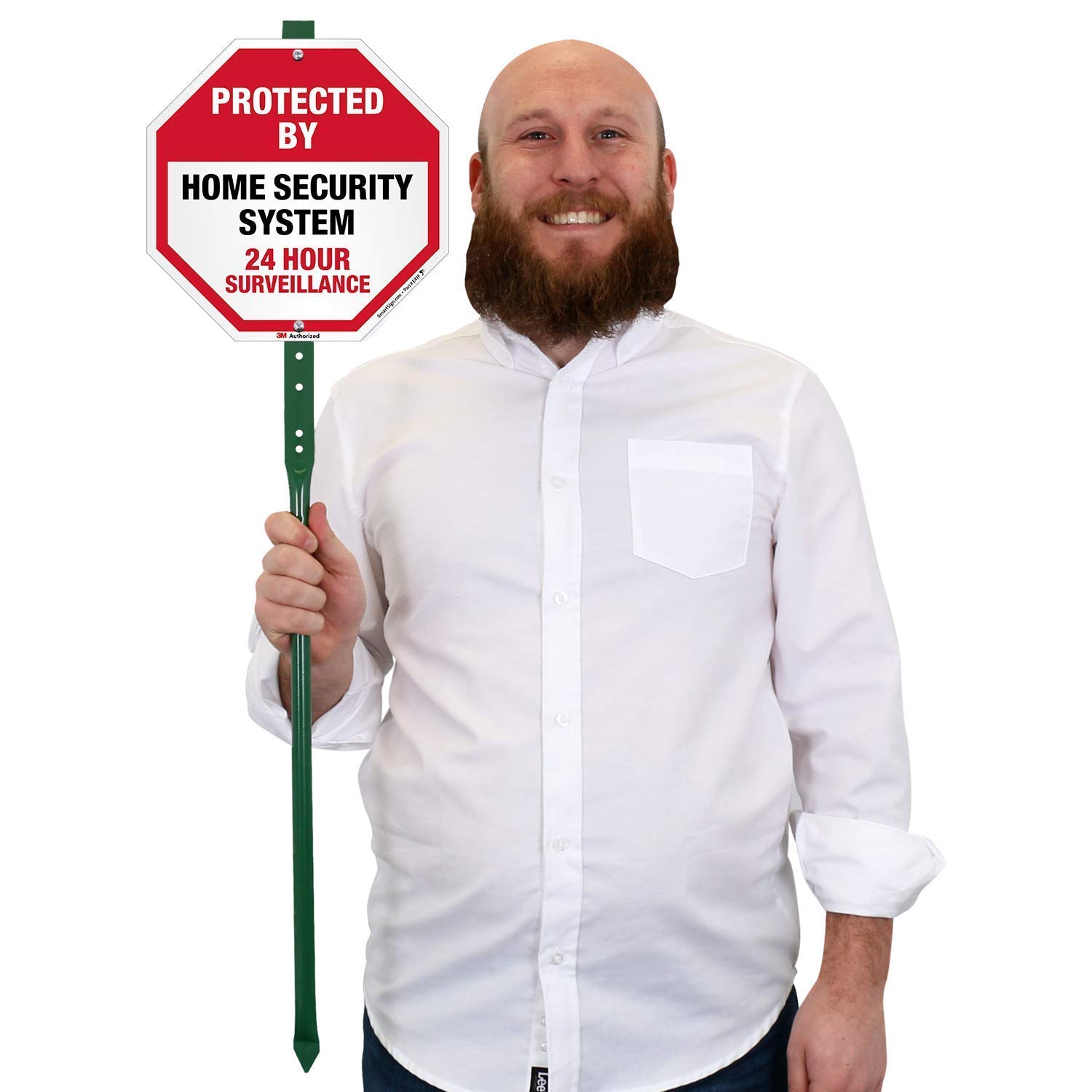 Mua SmartSign 10" x 10" 'Protected By Home Security System 24 Hour ...