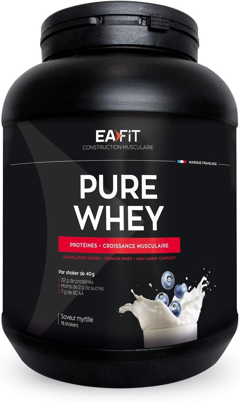 EAFIT Pure Whey – Blueberry – Muscle Growth – Whey Protein – Fast ...