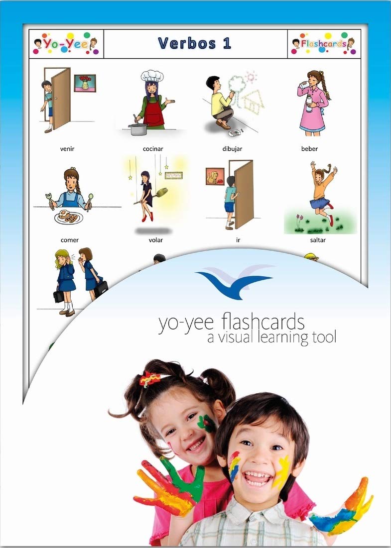 Buy Tarjetas de vocabulario - Verbos Set 1 - Verbs Flash Cards in ...