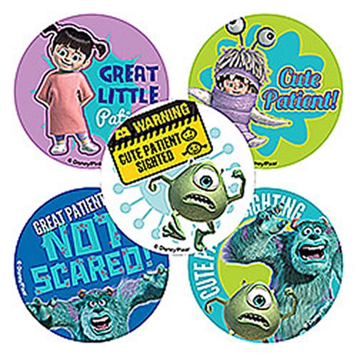 Buy Disney Monsters, Inc. Patient Stickers - 75 per Pack Online at ...