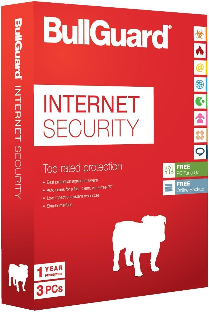 Bullguard Internet Security Retail Boxed - 3 PCs - 12 Month - With ...
