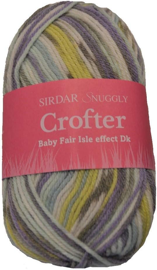 Sirdar SNUGGLY BABY CROFTER DK Knitting Wool/Yarn 50g - 189 Isla ...
