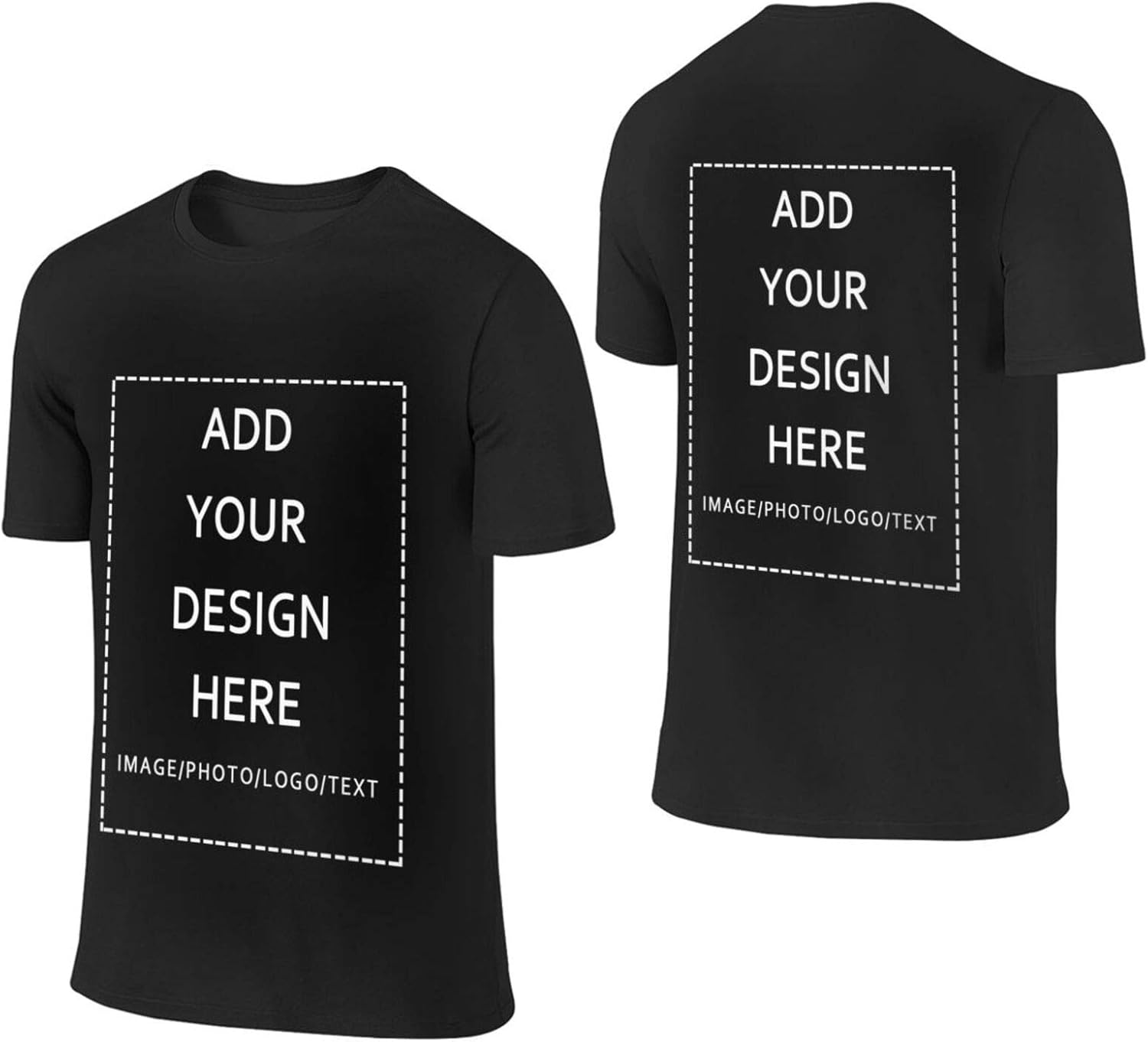 Custom 2 Sided T-Shirts - Design Your OWN Shirt - Front and Back ...
