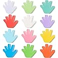 Amazon.com: 144 Pieces Hand Cutouts Paper Hand Shape Cut-Outs Assorted ...