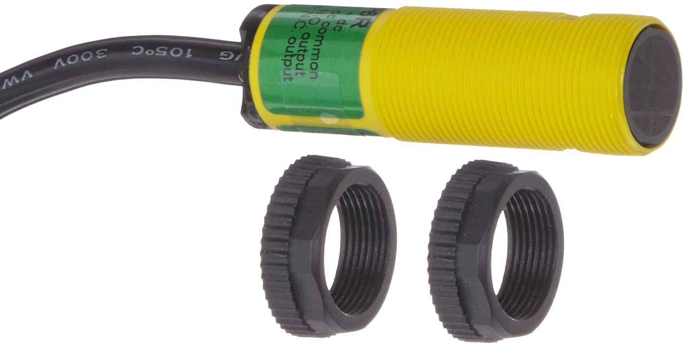 Banner S18SP6R EZ Beam Sensor, Opposed Mode Emitter and Receiver ...