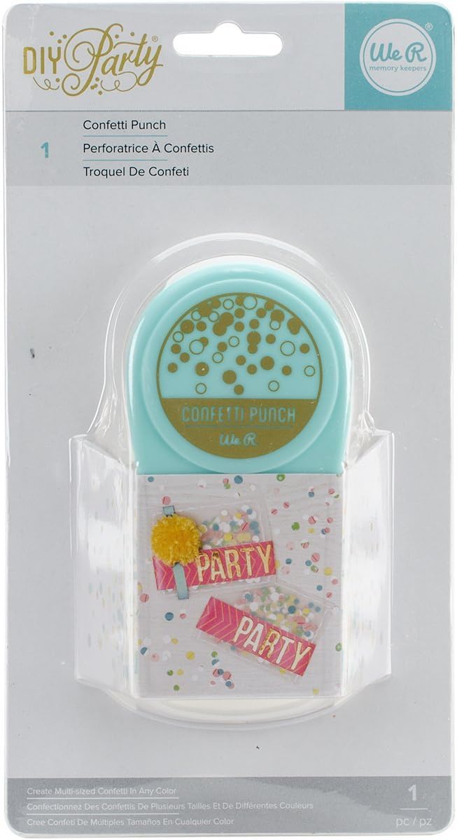 We R Memory Keepers DIY Party Tools – Confetti Punch – BigaMart