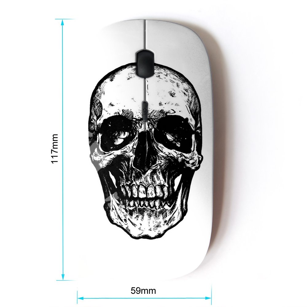 Mua KOOLmouse [ Optical 2.4G Wireless Mouse [ Black White Anatomy Human ...