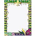 Amazon.com : Paperdirect Dazzling Mardi Gras Mask Coin Affair Invite ...