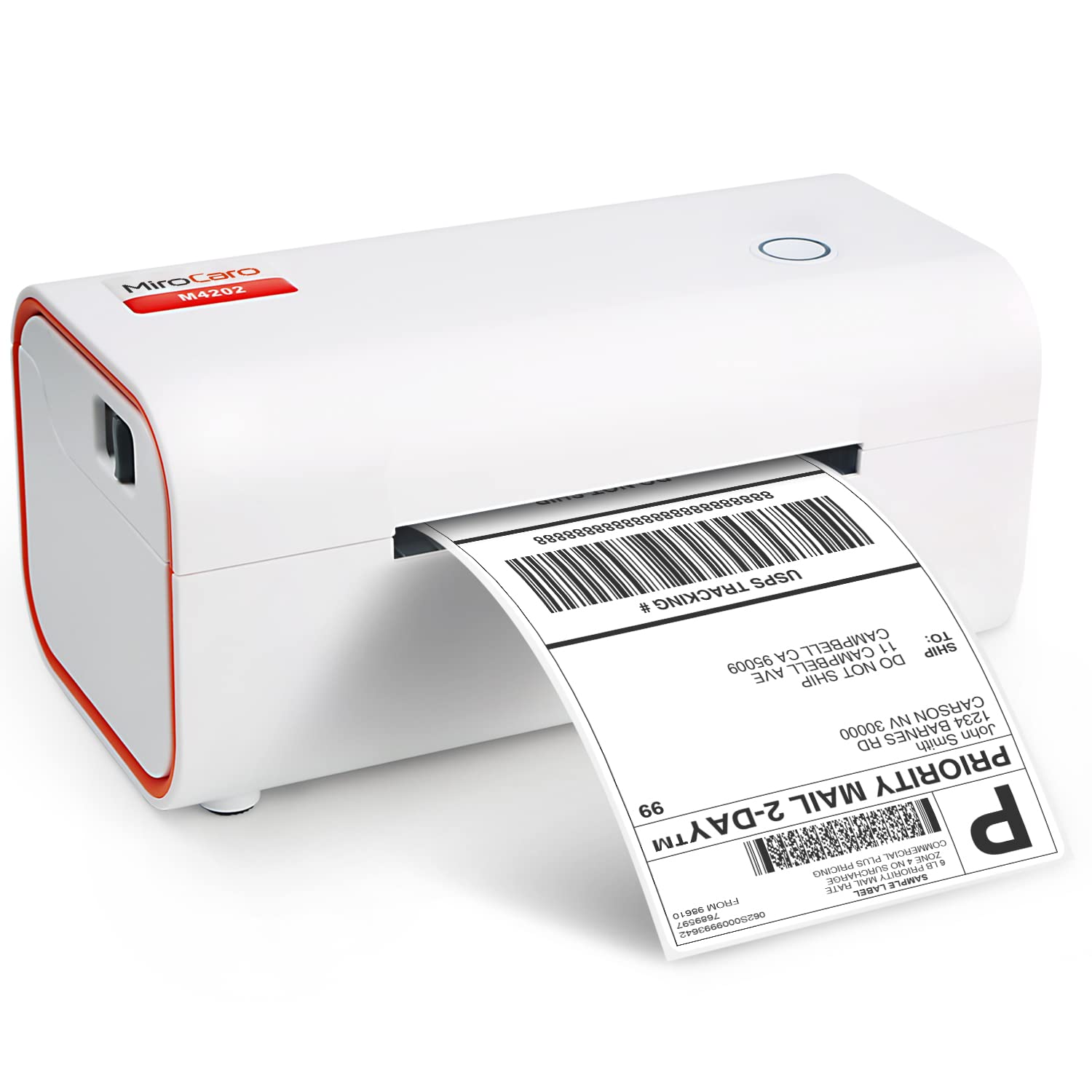 MiroCaro 4x6 Thermal Shipping Label Printer - Direct Thermal High Speed ...
