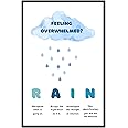 Amazon.com: RAIN Meditation Acronym Poster - Kids Mindfulness Classroom ...