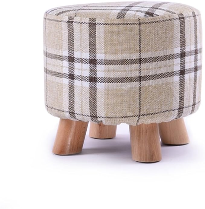 YLCJ Taburetes Reposapiés Reposapiés tapizado cómodo Reposapiés Redondo ...