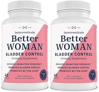 Amazon.com: BetterWOMAN Bladder Control Supplement for Women- Helps to ...