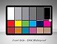 Amazon.com : DGK Color Tools WDKK Waterproof 18% Gray Color Chart and Warm Card Tool : Camera ...