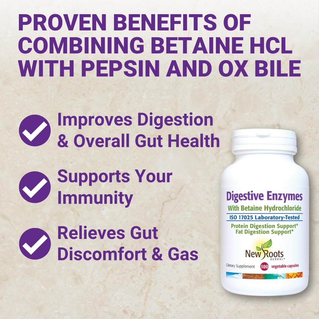 Mua Digestive Enzymes with Ox Bile and Betaine HCl (100 Caps) Ox Bile ...