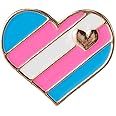 Amazon.com: GSM Brands Transgender Pride Pin (Trans Enamel Lapel Pin ...