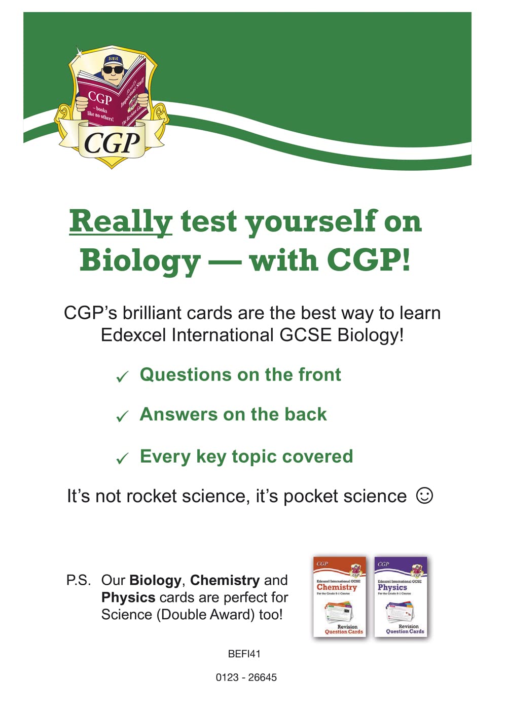 Mua Edexcel International GCSE Biology: Revision Question Cards: for ...