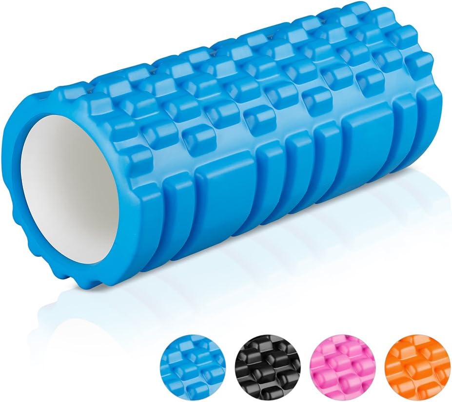 Enkeeo - Rodillo de Masaje Muscular, Foam Roller Rodillo de Espuma ...