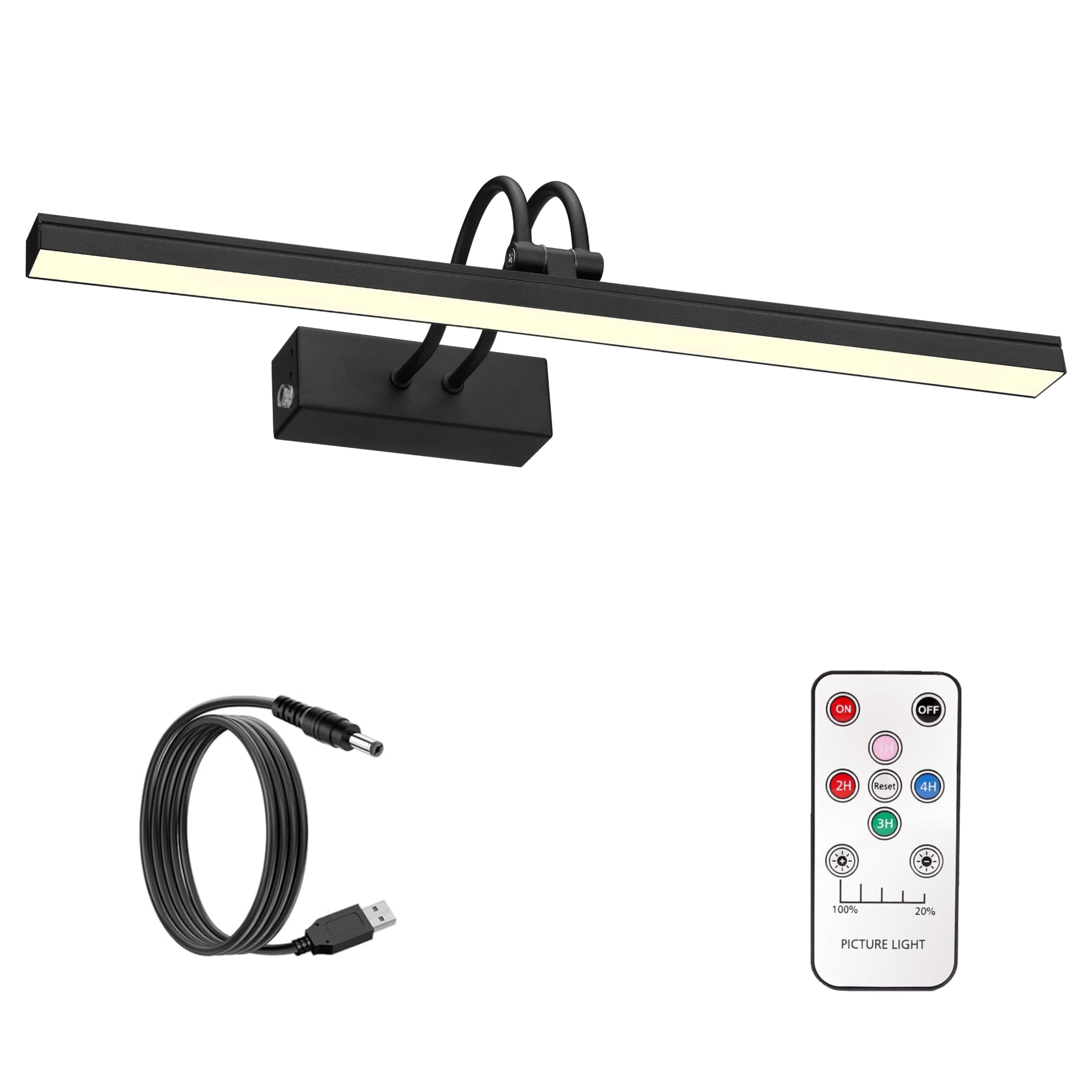 Mua FUNCHDAY Picture Light, Wireless Rechargeable Gallery Light with ...