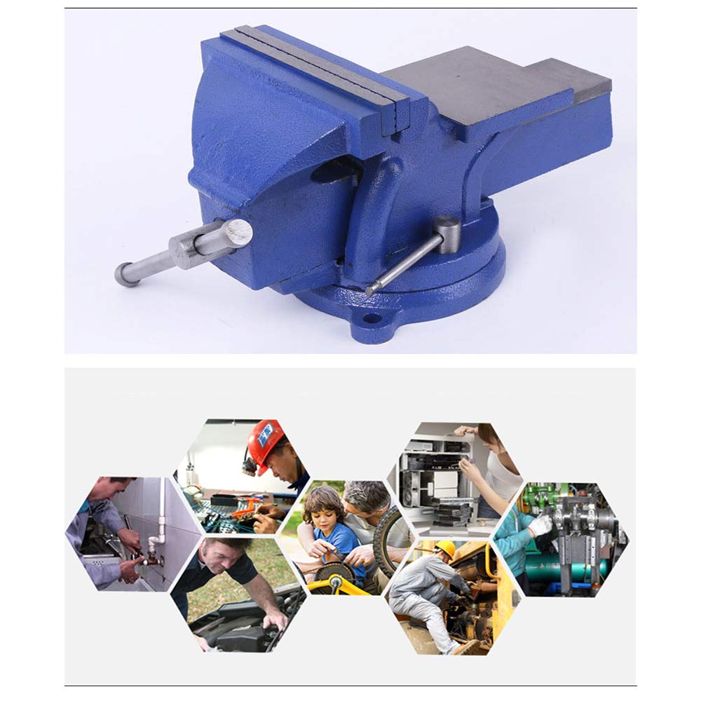 Mua uyoyous 6-Inch Swivel Bench Vises,Heavy Duty Metal Milling Locking ...