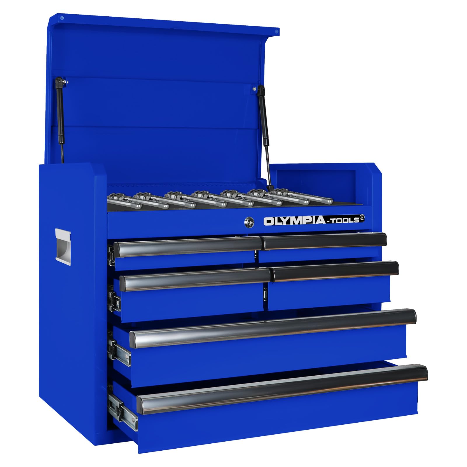 Olympia Tools 26in Tool Chest with 6 Drawes, Portable Metal Tool Box ...