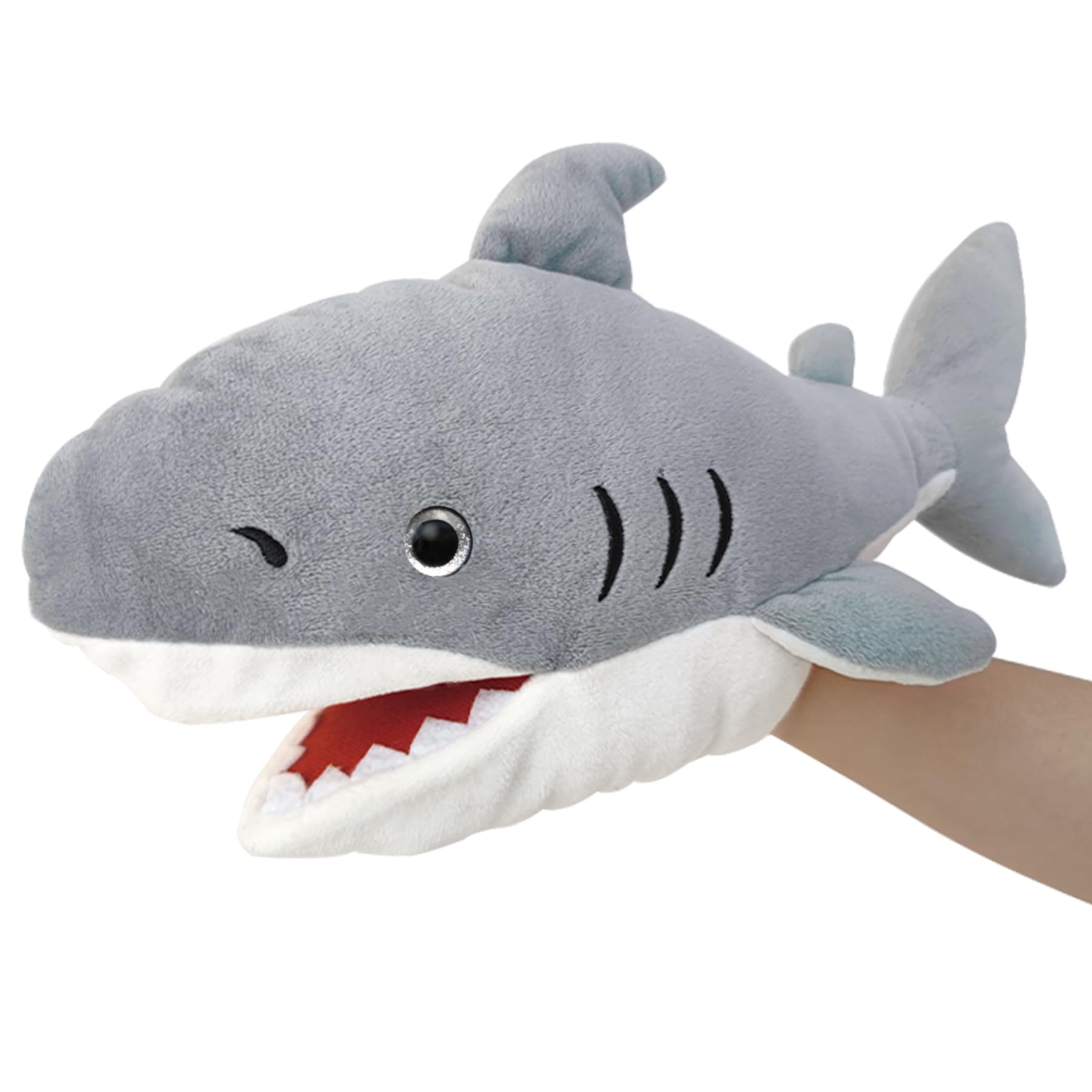 Mua Shark Hand Puppet Realistic Plush Puppet 13",Shark Puppets for Kids ...