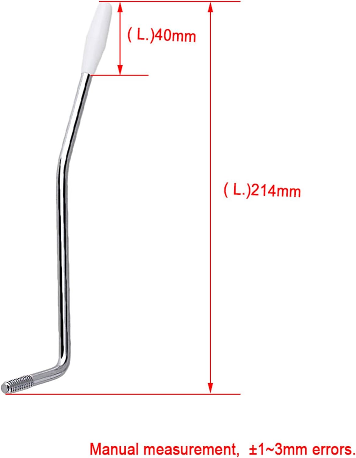 Yibuy 6mm Chrome Electric Guitar Part Tremolo Arm Trem Bar Whammy Bar ...