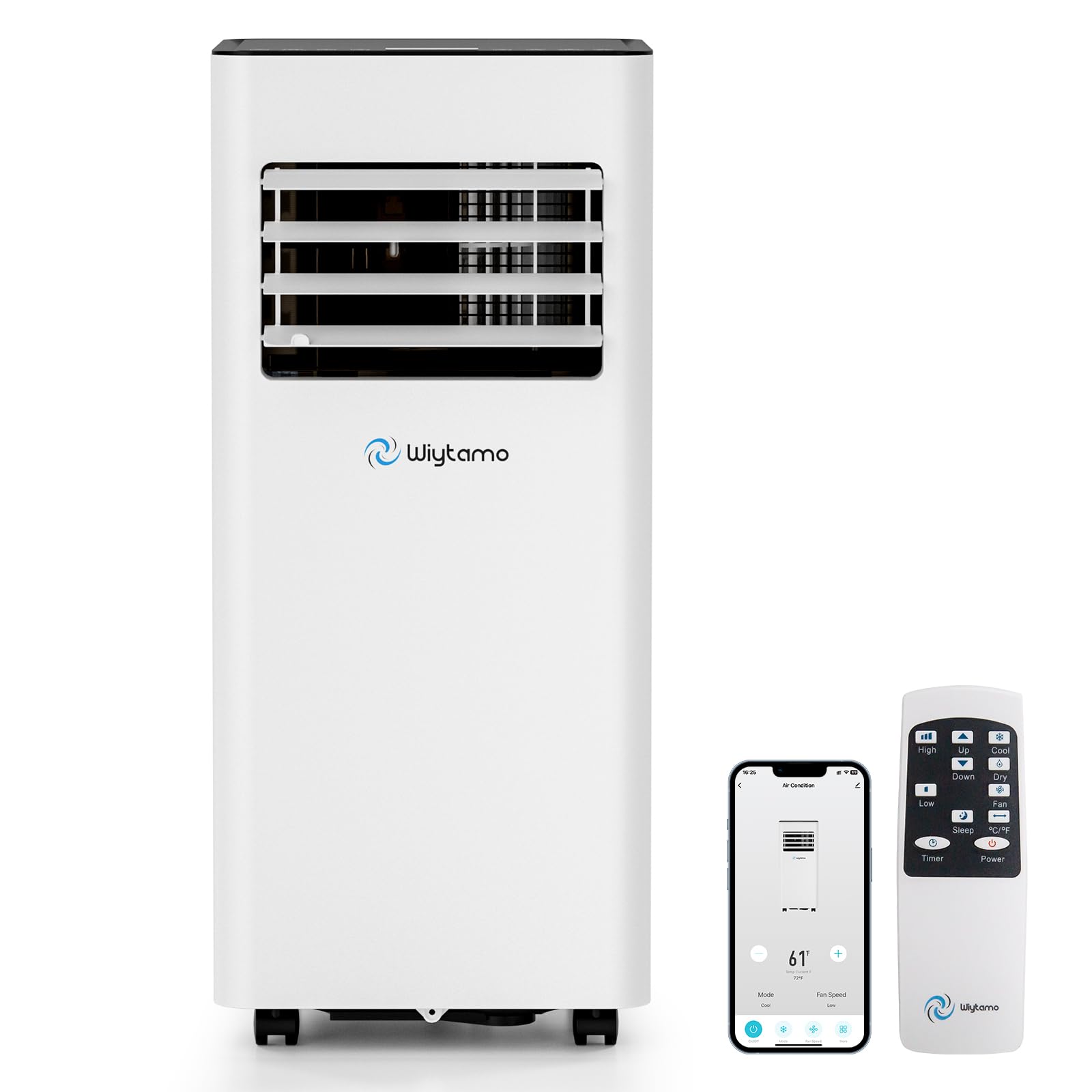 10,000 BTU Portable Air Conditioners with WiFi, 3-in-1 Air Conditioner ...