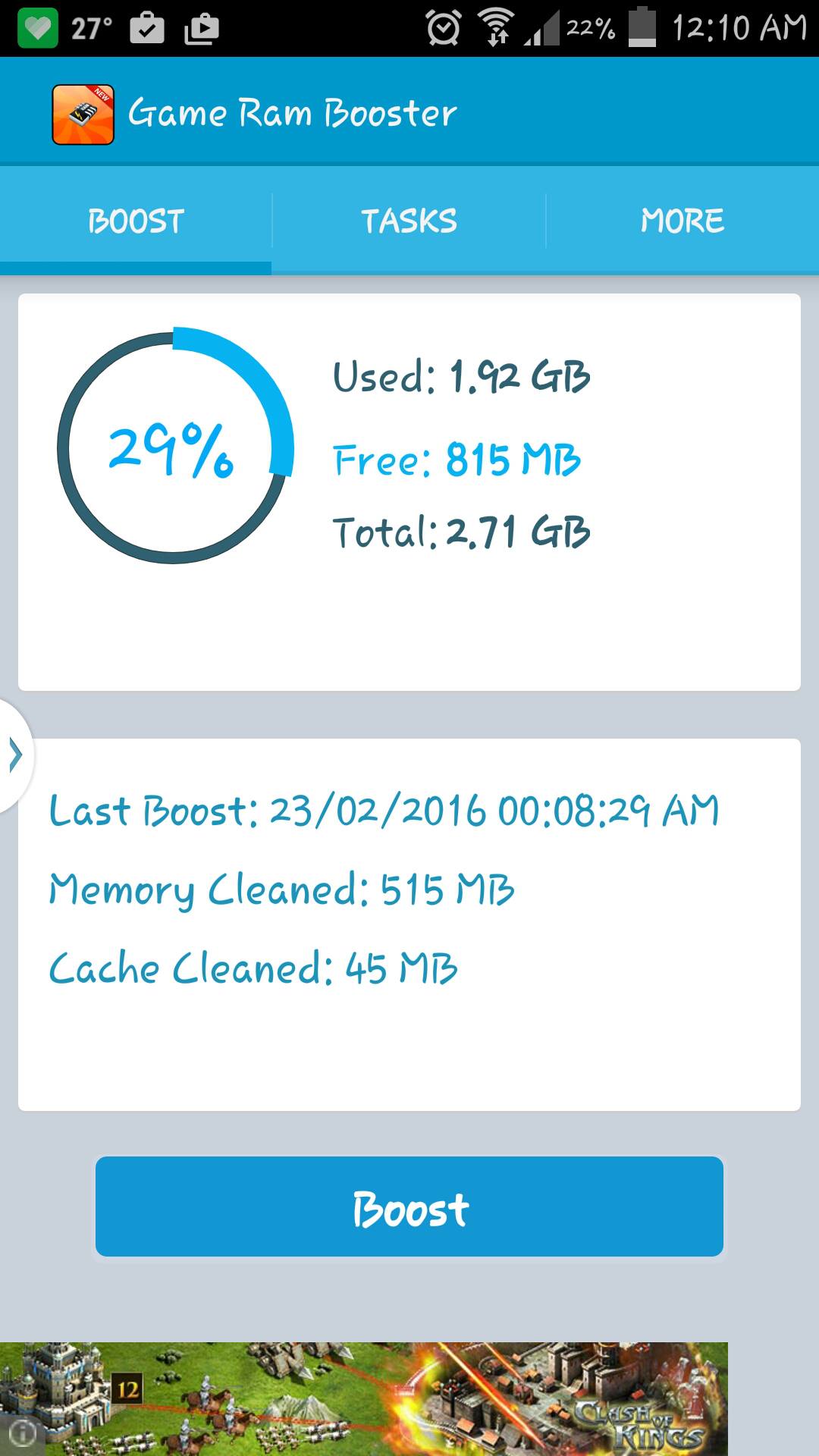 Game RAM Booster:Amazon.com:Appstore for Android