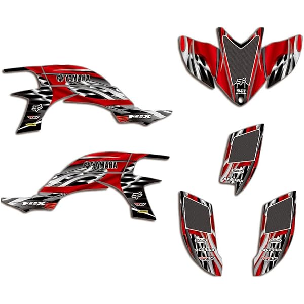 Yamaha YFZ 450?2004???2013?ATV全地形対応車AMRレーシンググラフィックキットデカールUrban Camoブルー グラフ-