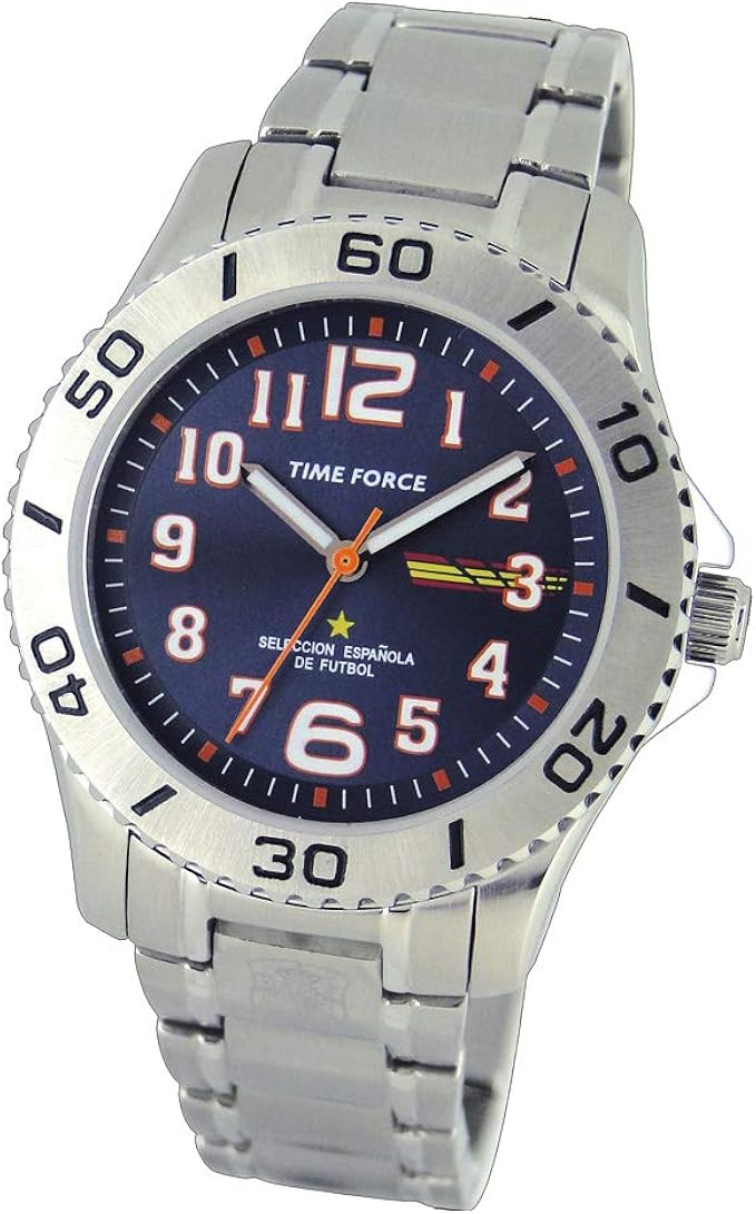 TIME FORCE TF-4132B03M Reloj para Chico, Selección Española: Amazon.es ...