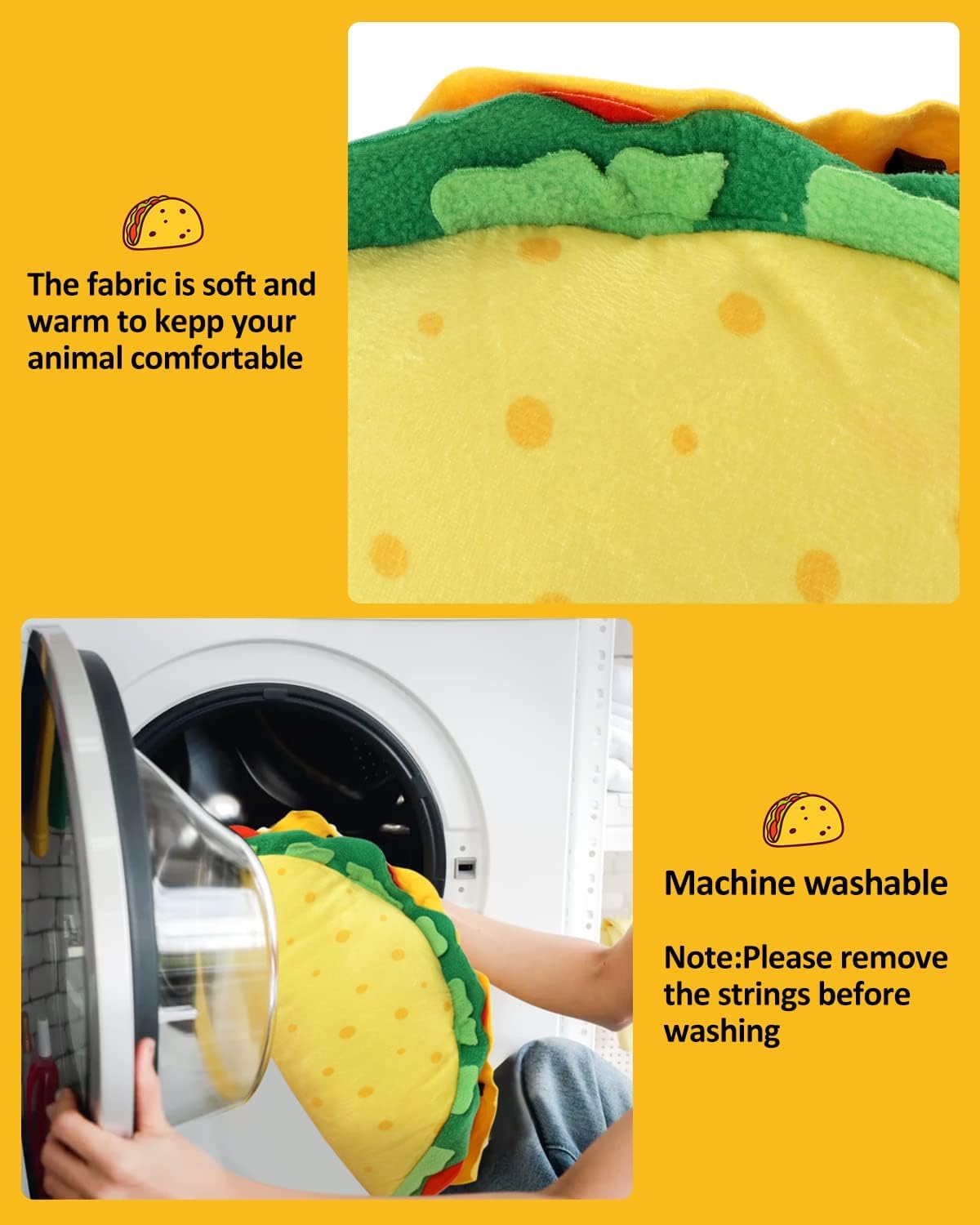 Mua Percozzi Taco Hamster Hammock Hideout Tunnel House Rat Toys Cage ...