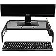 Amazon.com: Mind Reader Monitor Stand, Monitor Riser for Computer ...