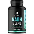 B Life Company NADH 20 mg | Antioxidante de 180 cápsulas adicionado con ...