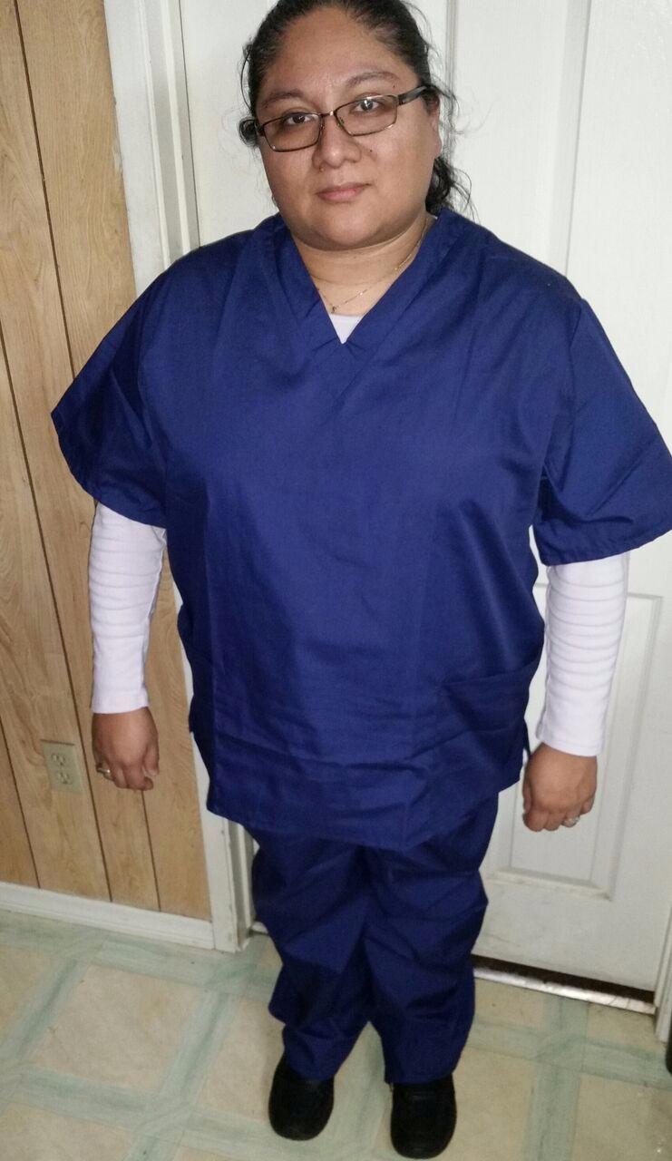 $5/mo - Finance Natural Uniforms Unisex Scrub Set-Top and Pant Set ...