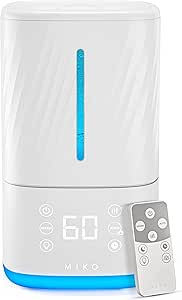 Amazon.com: Myst Ultrasonic Humidifier Mist Vaporizer With Water Filter ...