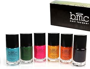 Amazon.com: BMC Nail Stamping Lacquers - Creative Art Polish Collection ...