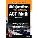 Amazon.com: 500 SAT Math Questions to Know by Test Day, Second Edition ...