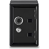 Younion Money Safe and Cash Lock Box, Mini Size Security Safe Box for ...
