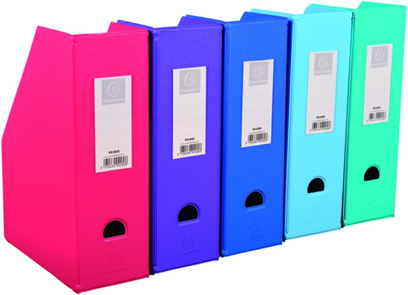 Exacompta PVC Magazine Files - Pack of 10 (10 cm Spine): Amazon.co.uk ...