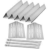 Amazon.com : MOASKER 66033/66796 Flavorizer Bars and 66041 Heat Deflectors for Weber Genesis II ...