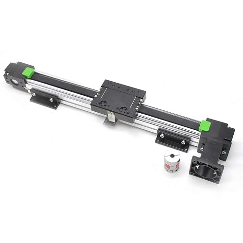 High Speed 700 MM 28 INCH Stroke Belt Drive Linear Guide Rail Motion ...