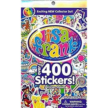 Amazon.com: Lisa Frank Stickers ~ Over 500 Stickers: Office Products